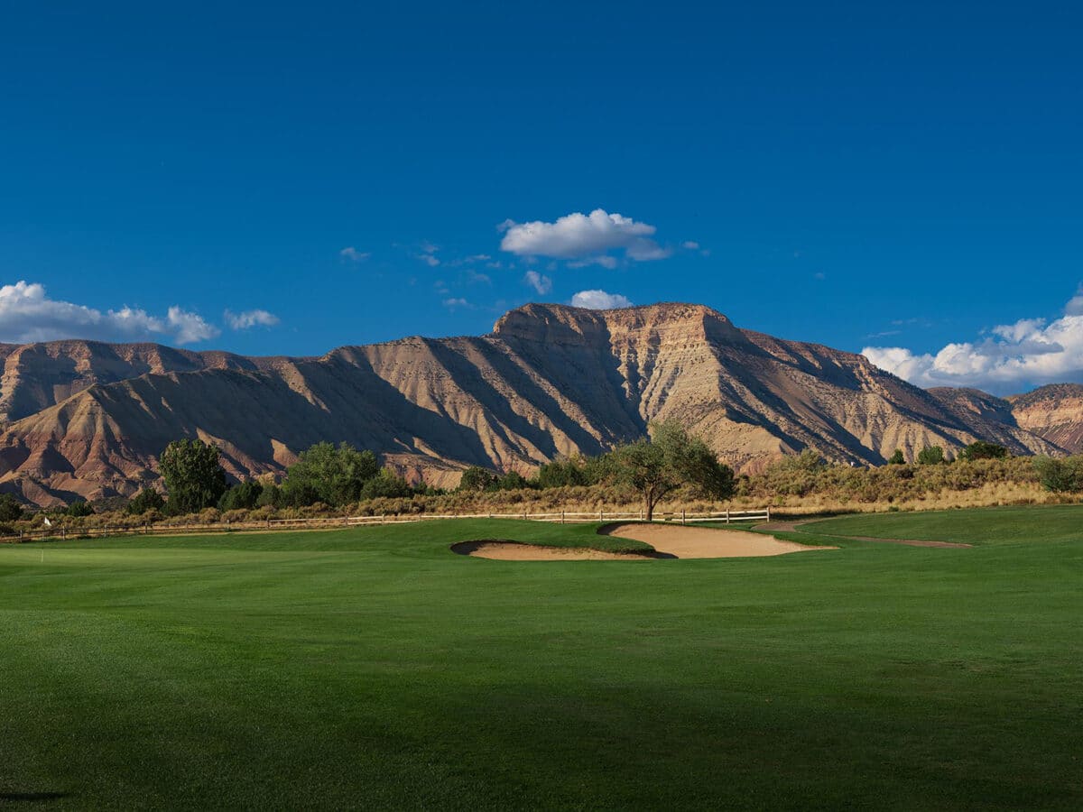 HOLE 9 - Battlement Mesa Golf Course